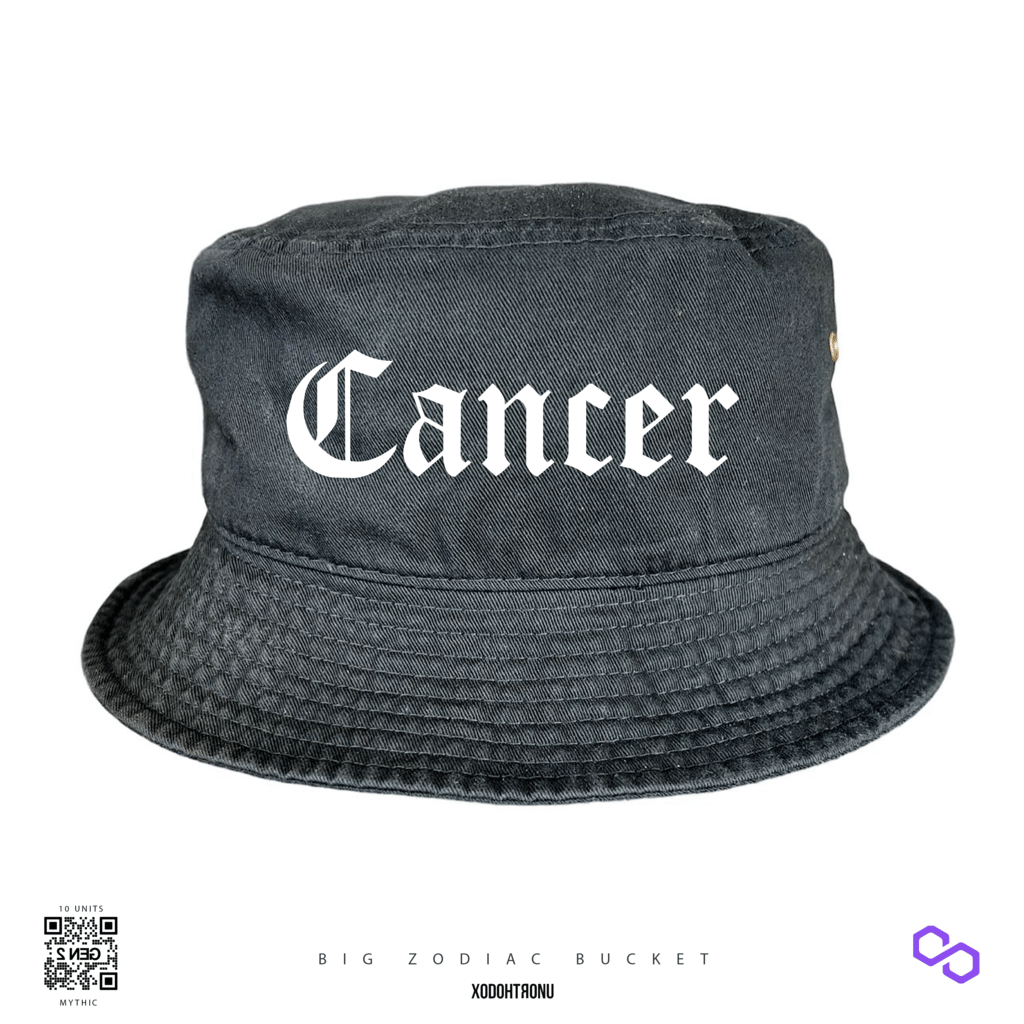 XU Big Zodiac Bucket Noir – XODOHTRONU