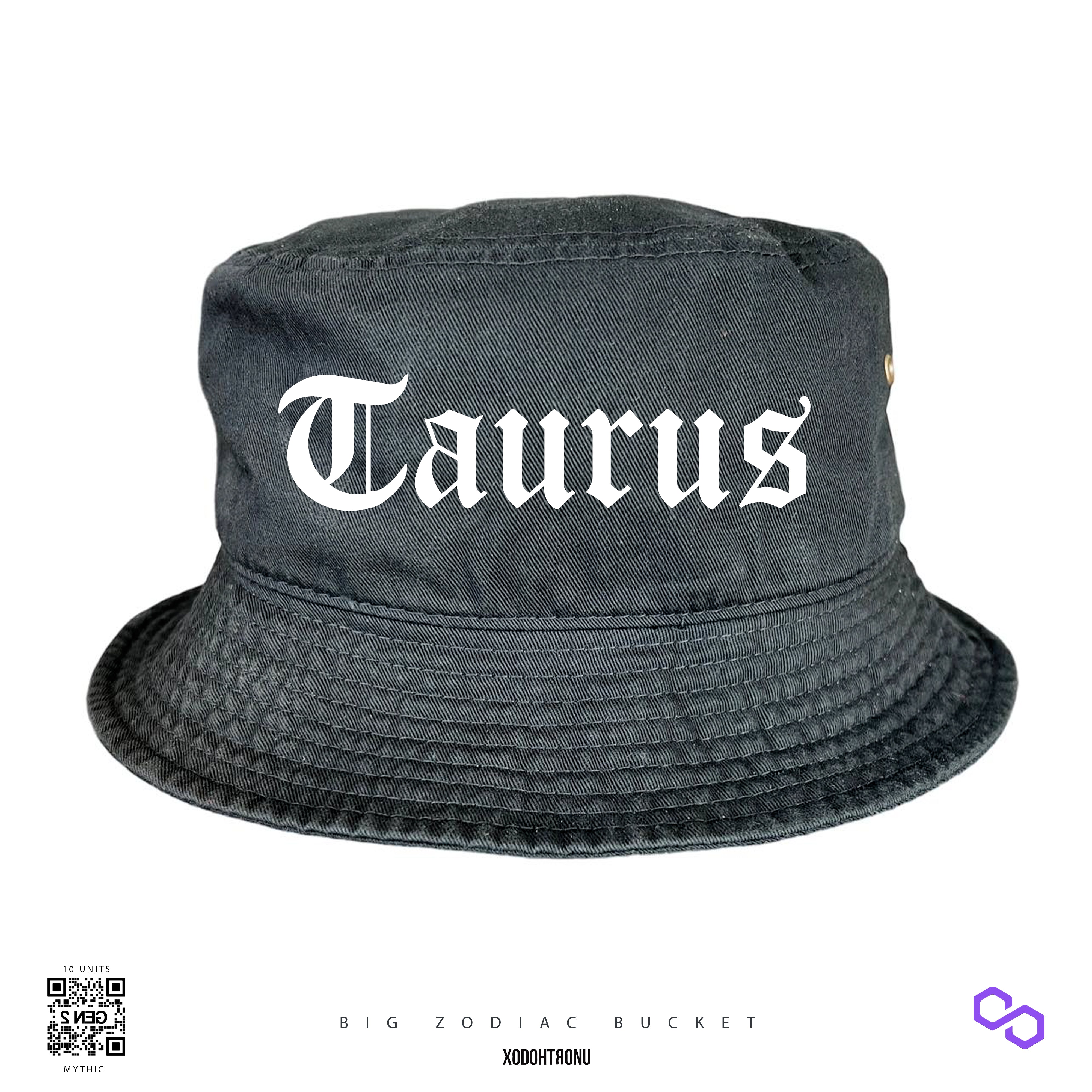 XU Big Zodiac Bucket Noir – XODOHTRONU