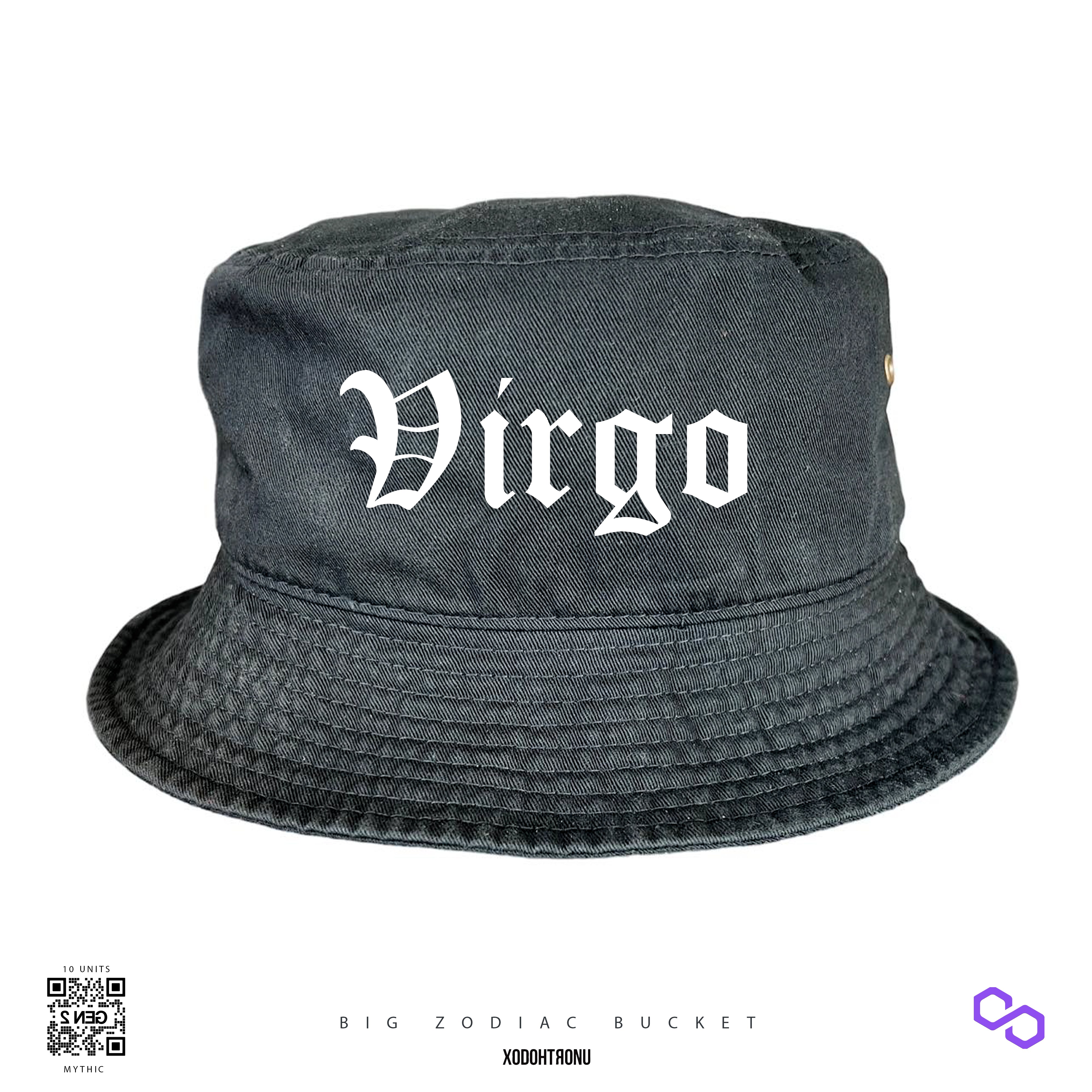 XU Big Zodiac Bucket Noir – XODOHTRONU