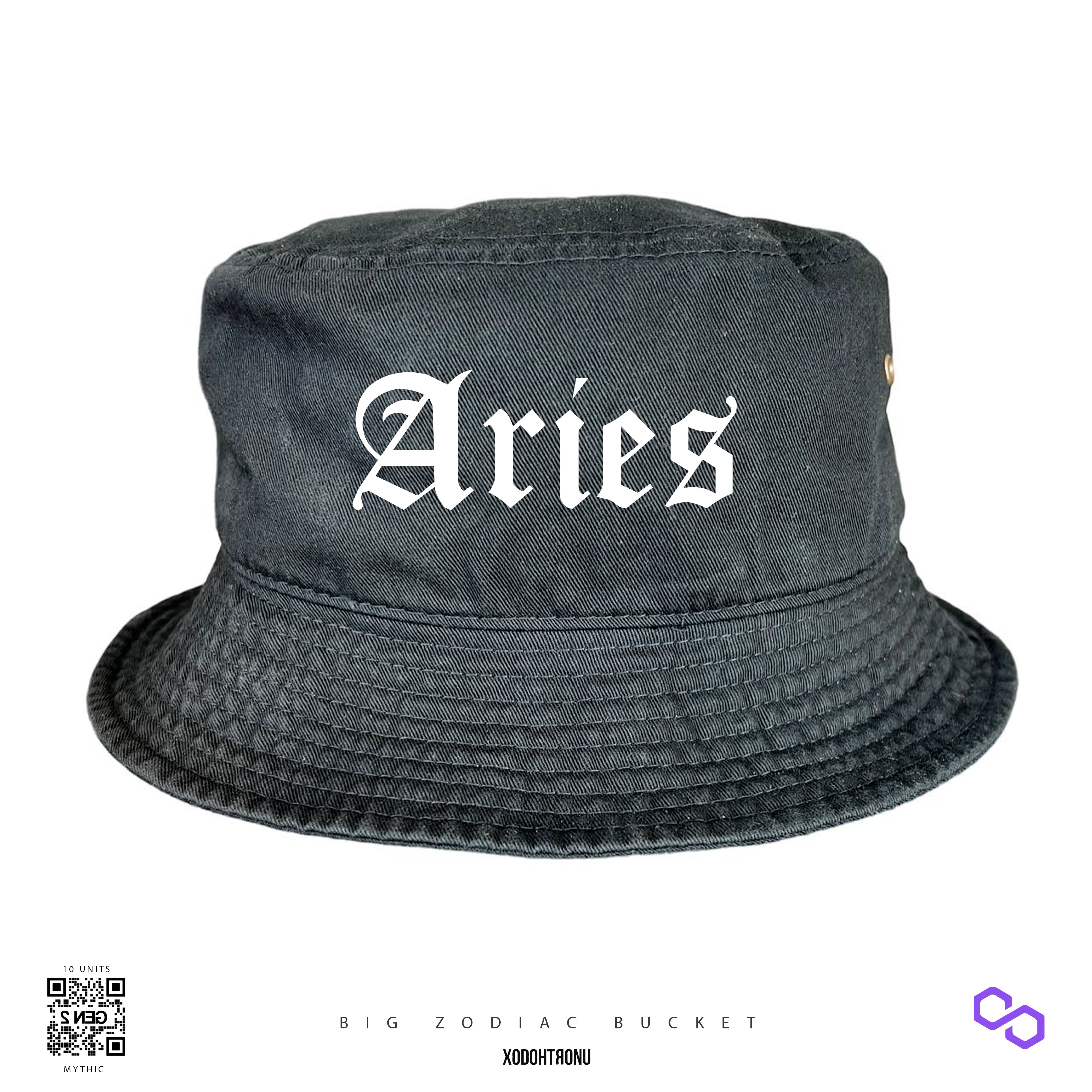 XU Big Zodiac Bucket Noir – XODOHTRONU