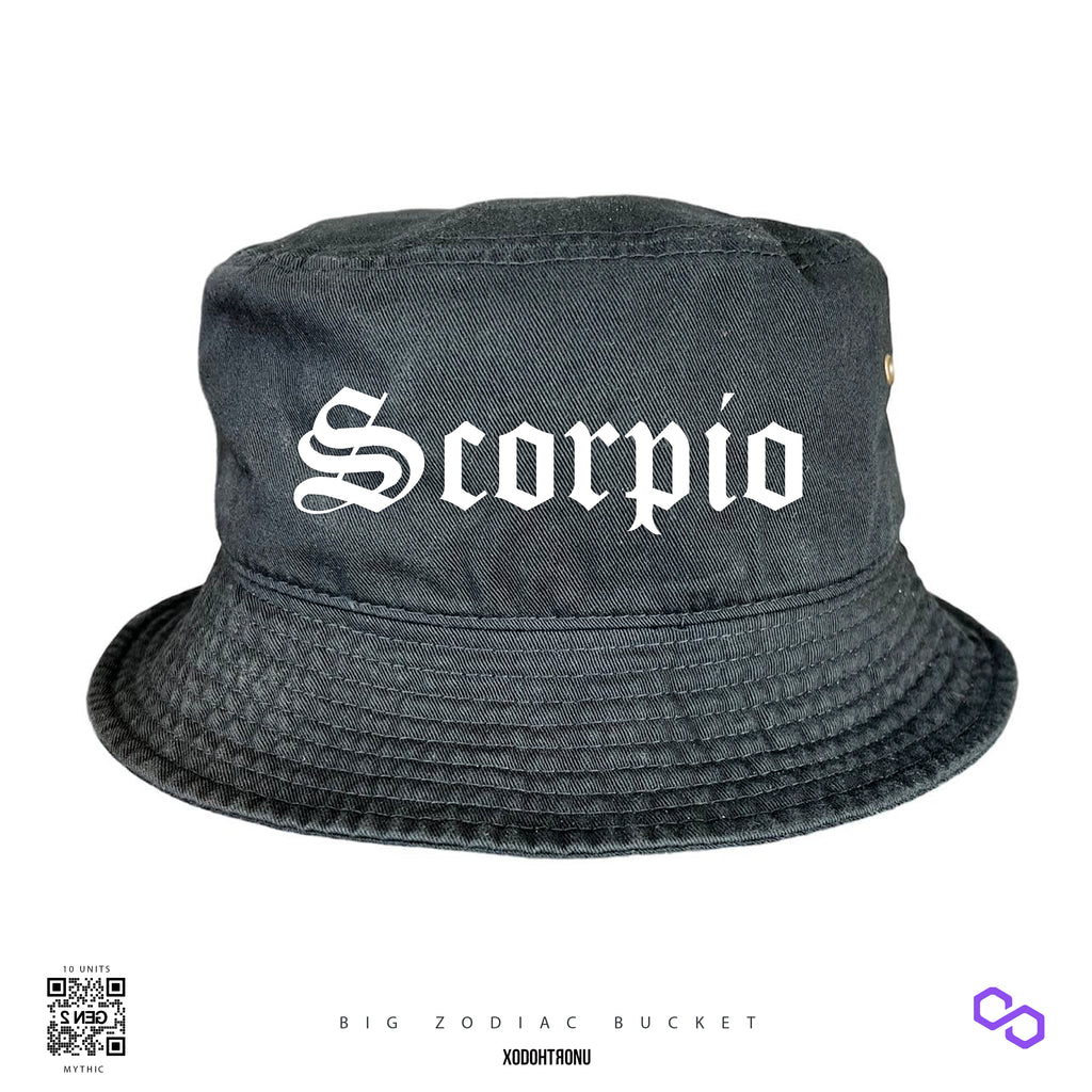XU Big Zodiac Bucket Noir – XODOHTRONU